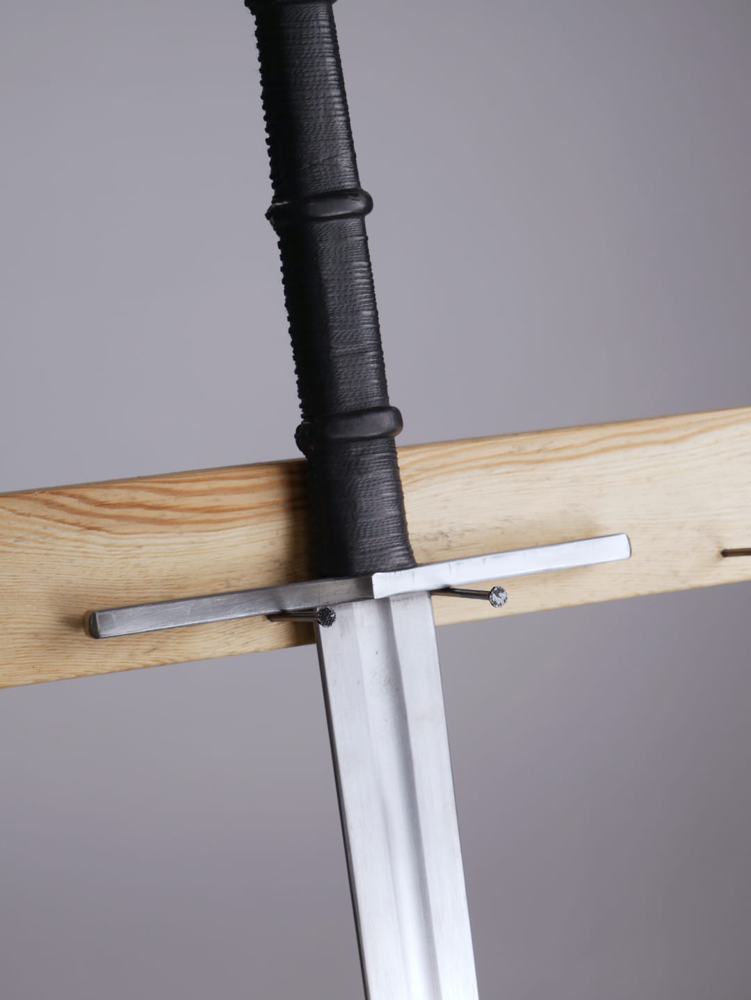 Two-handed sword with a fuller